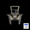 Ford Model T Front View Silhouette - Speedcult Officially Licensed