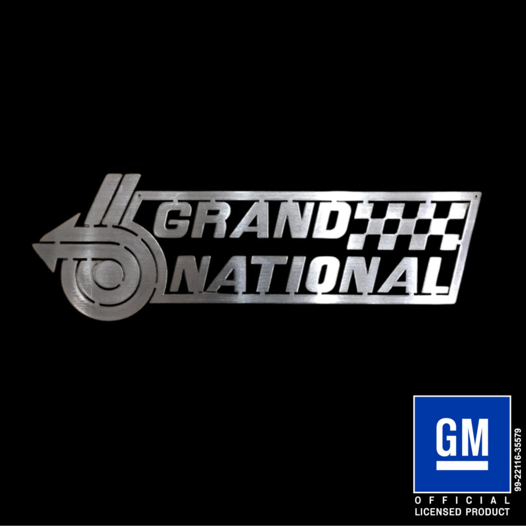 Grand National 6 Sign - Speedcult Officially Licensed
