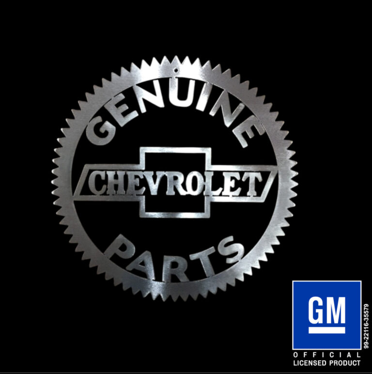 Chevrolet Genuine Parts Sign - Speedcult Officially Licensed