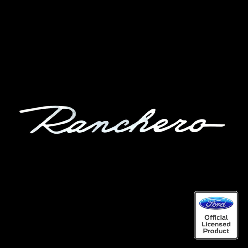 Ford Ranchero Metal Cutout Logo - Speedcult Officially Licensed